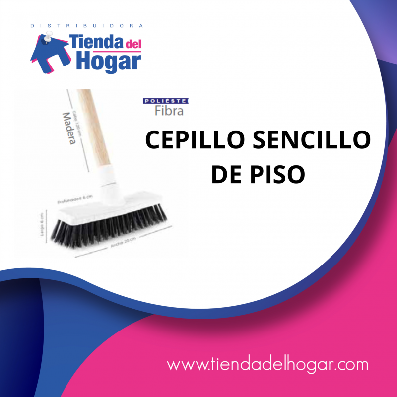 CEPILLO DE PISO - CABO MADERA 1.20 CEPILLO DE PISO - CABO MADERA 1.20